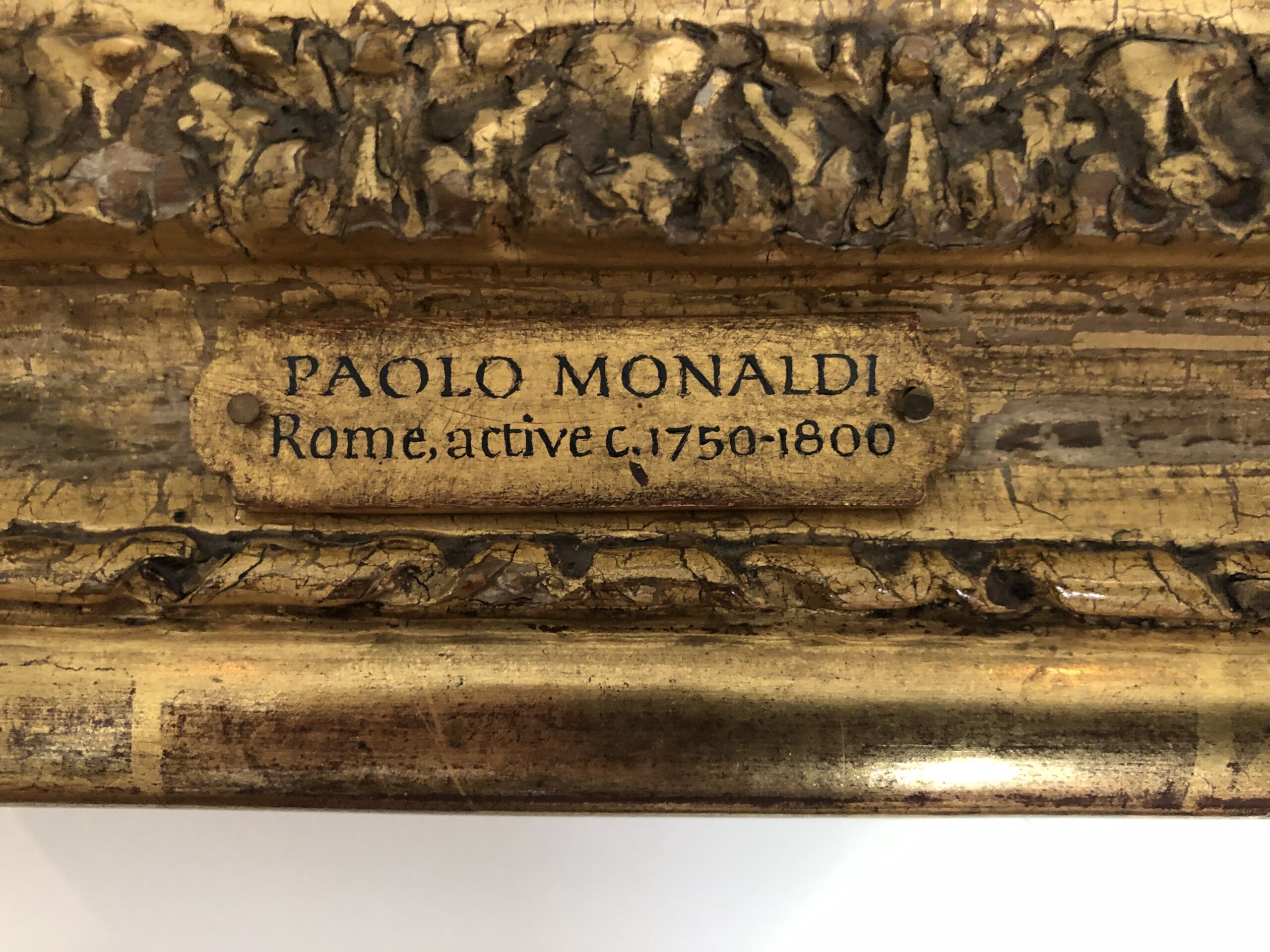 Paolo Monaldi, 1710-1780, A Pair of Paintings - Adam Calvert Bentley