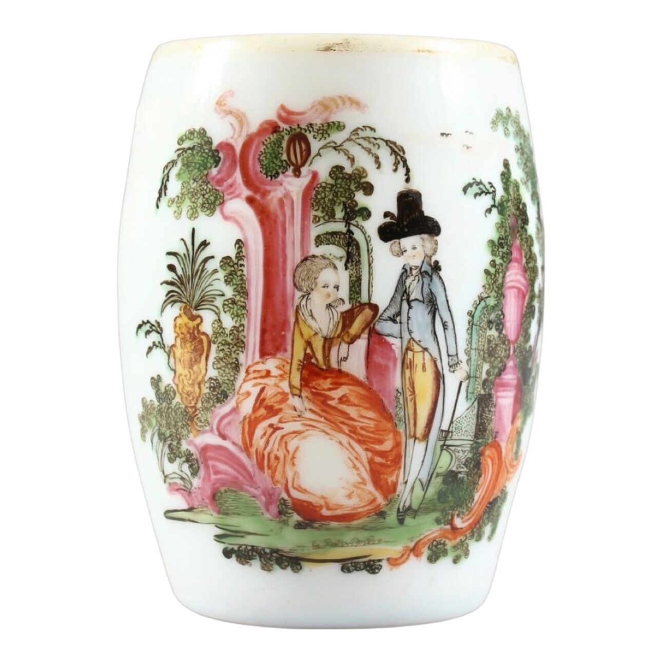 Milch Glass Small Tankard - Adam Calvert Bentley