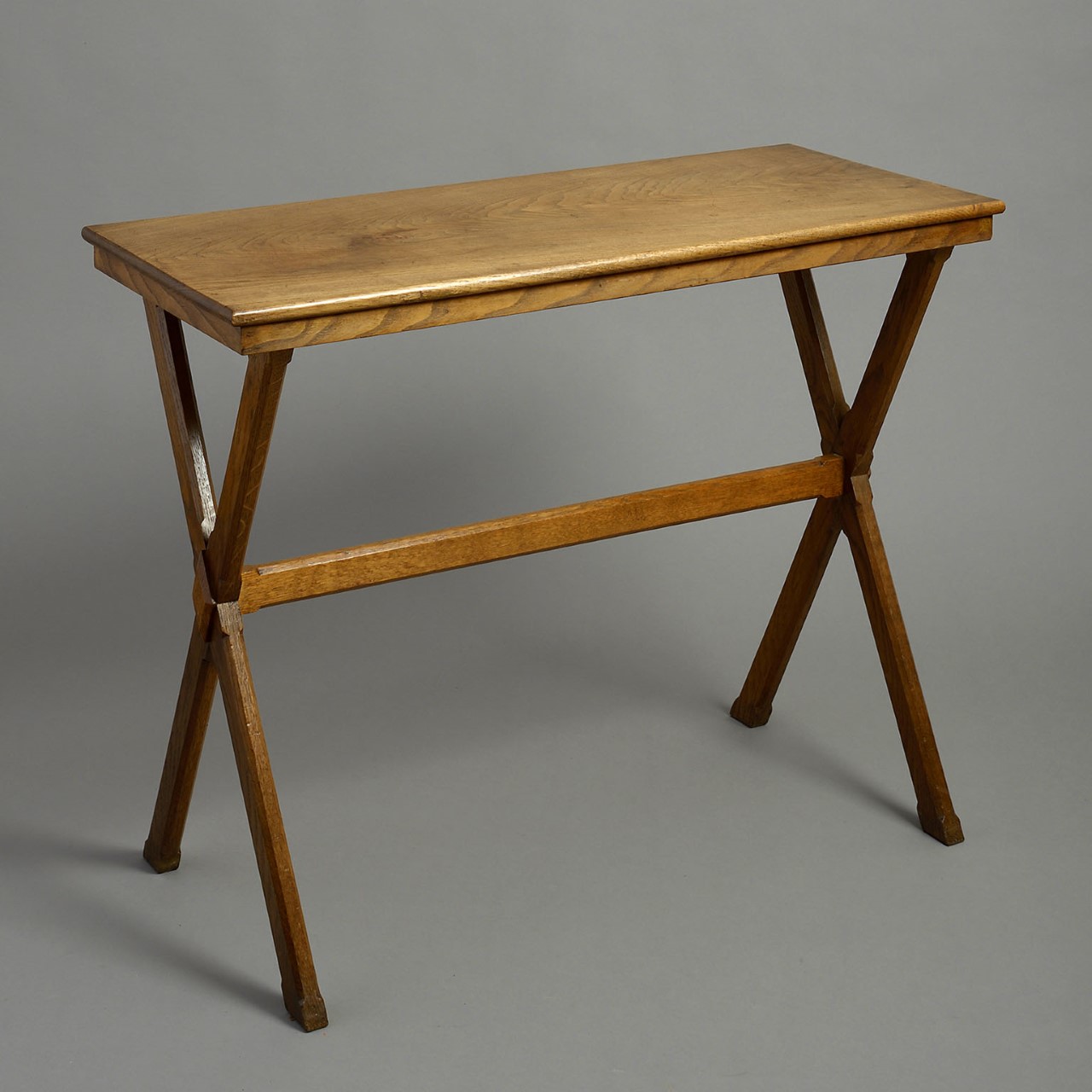 Victorian Oak Gothic Revival Table - Adam Calvert Bentley