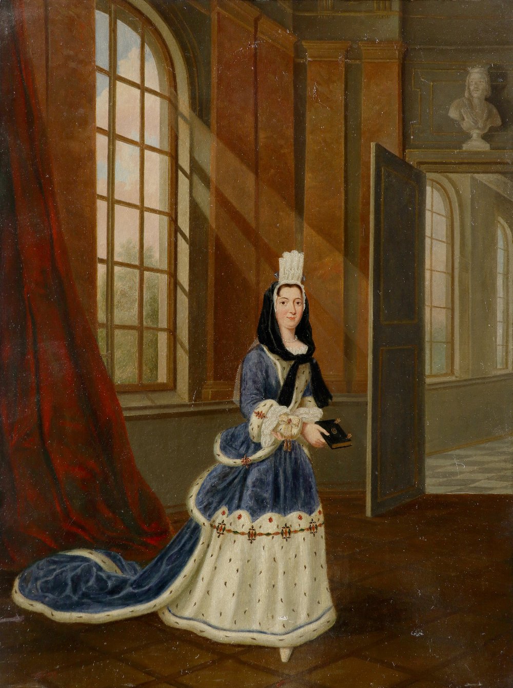 Louis XIV Portrait of Mme. de Maintenon (1635-1719), probably in the ...