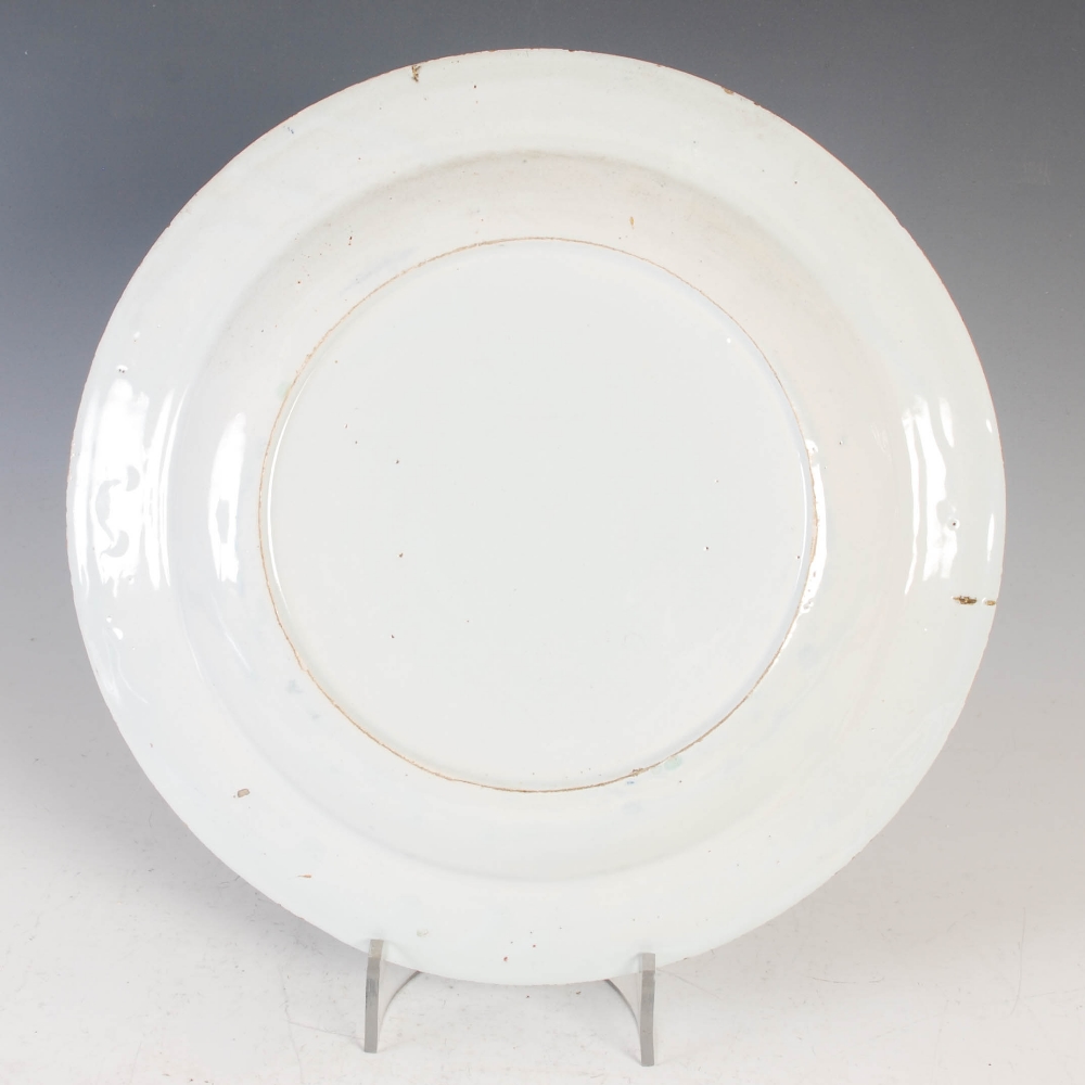 London Delft Pottery Charger - Adam Calvert Bentley