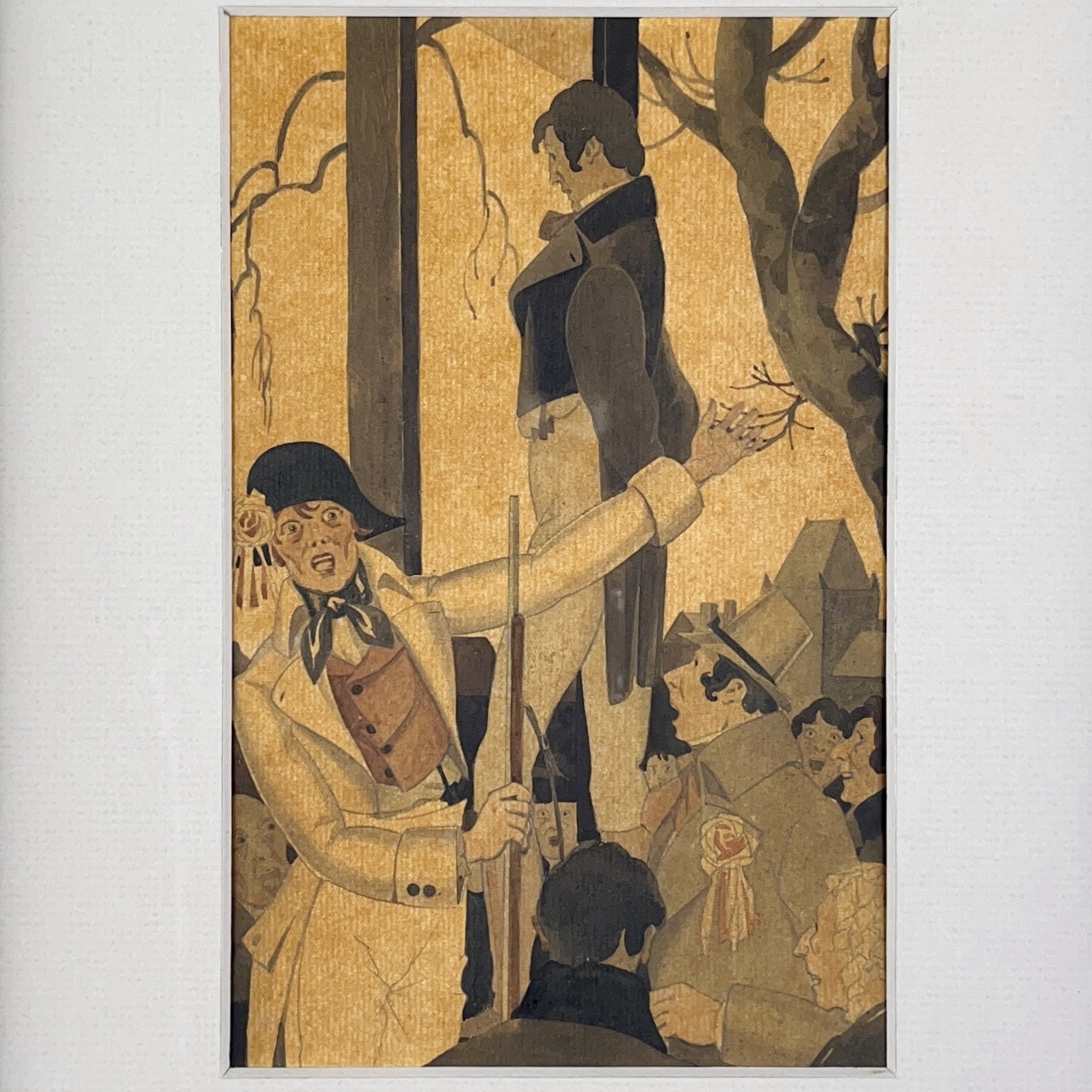 Set of Three Antique Watercolour Drawings by John Austen - Adam Calvert ...