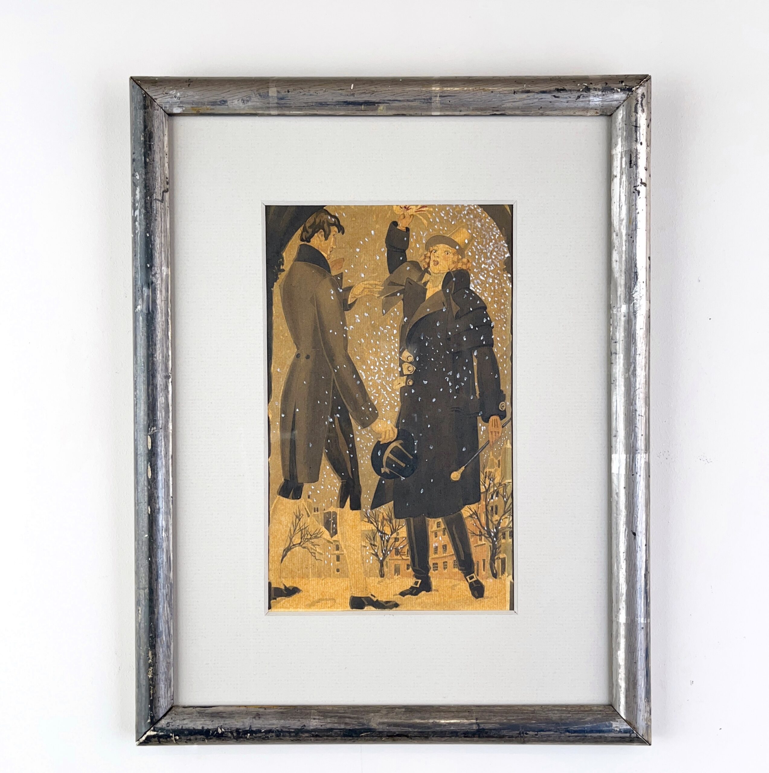 Set of Three Antique Watercolour Drawings by John Austen - Adam Calvert ...