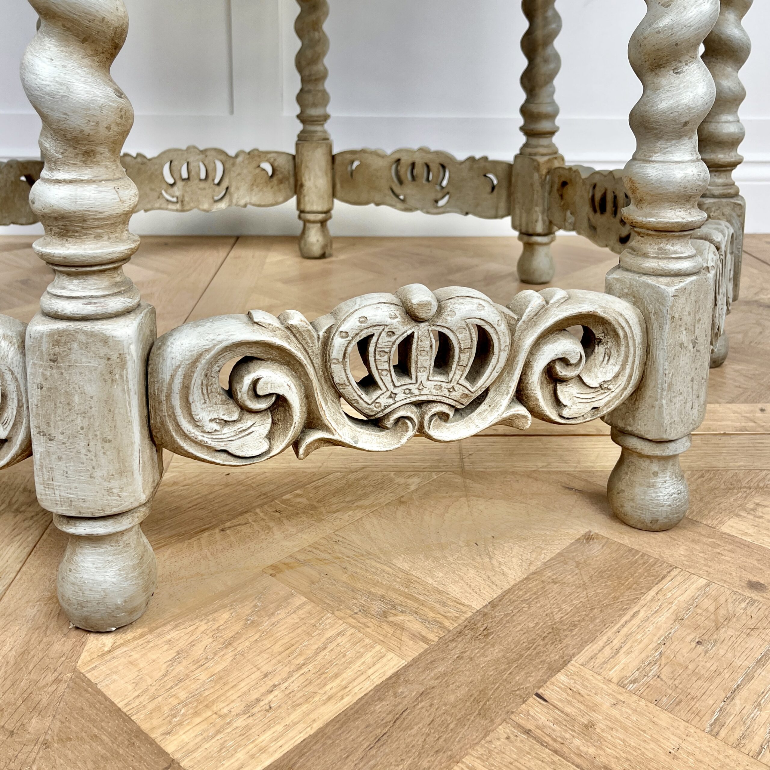 Painted Centre Table in Charles II Style – Adam Calvert Bentley