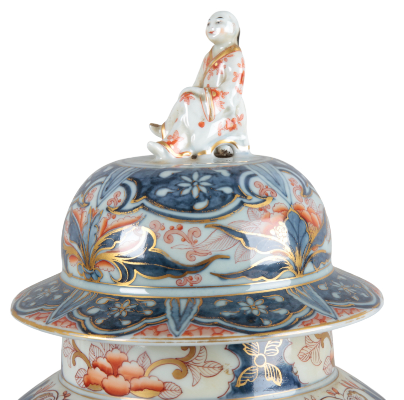 Antique Samson Porcelain Chinoiserie Vase - Adam Calvert Bentley